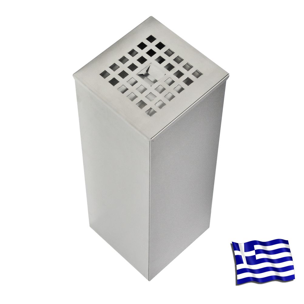 ASC-1F Σταχτοδοχείο δαπέδου Ανοξείδωτο 430 21x21x60 cm | Ready.gr
