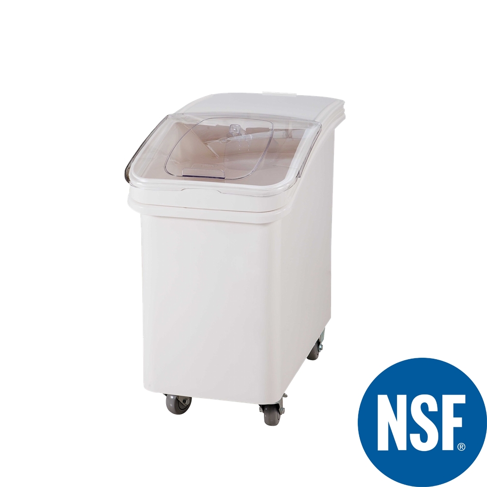 JW-S102 Δοχείο Τροφίμων, Πρώτων υλών NSF γενικής χρήσης 102 LT με ρόδες ...