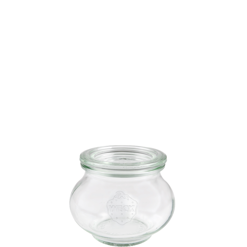 WECK-902 Πυρίμαχο Δοχείο 220ml, ύψος 64mm, με καπάκι φ60mm, WECK ...