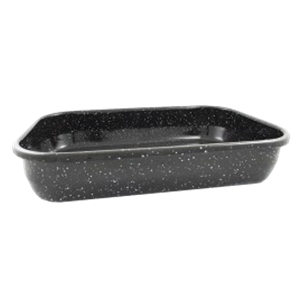 740197 Ταψί παραληλόγραμμοό εμαγιέ, 40cm, GRILL | Ready.gr