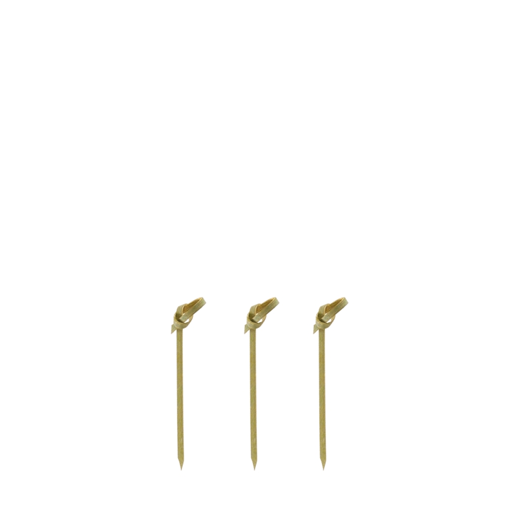 209BBBCL70 Noshi Sticks 7cm από Bamboo με κόμπο στην μία άκρη | Ready.gr