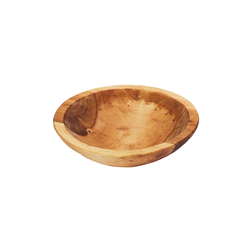 SP.00040013/23 Μπωλ Σαλατιέρα Ξύλινη φ23xΥ5.5cm, Mασίφ Οξιά | Ready.gr
